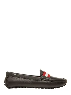 Bally Stripe-detail Loafers - Black