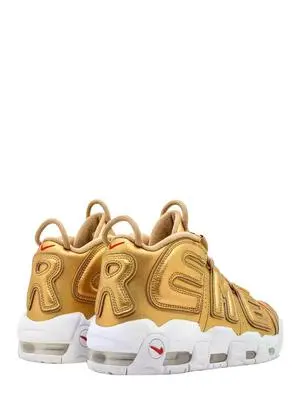 Supreme X Air More Uptempo Suptempo Sneakers - Metallic