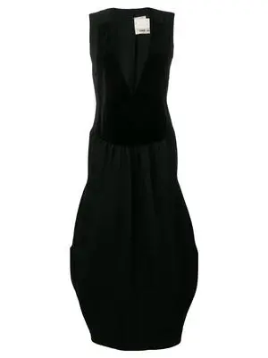 Comme Des Garçons 1993's Balloon Long Dress - Black