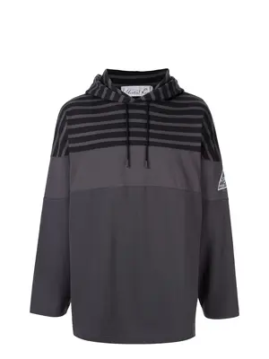 Martine Rose Stripe Detail Hoodie - Grey