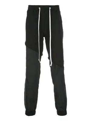 GOD'S MASTERFUL CHILDREN Terry Track Pants - Black