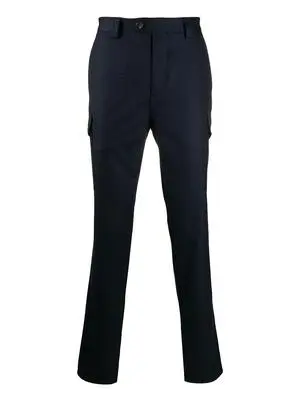 Brunello Cucinelli Tapered Tailored Trousers - Blue