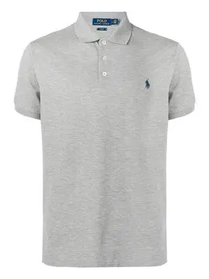 Polo Ralph Lauren Logo Polo T-shirt - Grey