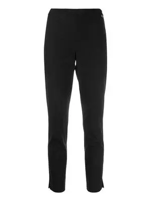 TWINSET Cropped Skinny Trousers - Black