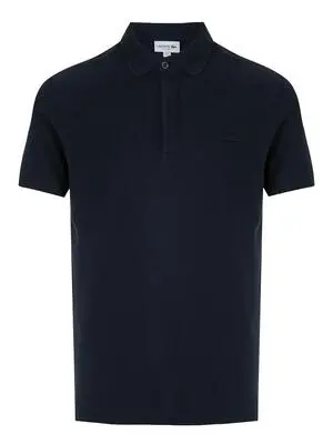 Lacoste Logo Patch Polo Shirt - Blue
