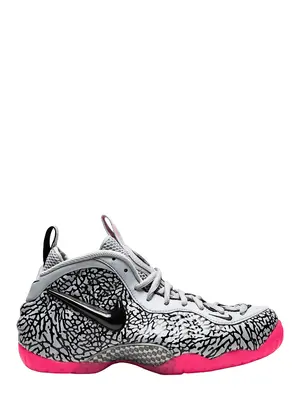 Nike Air Foamposite Pro Prm Elephant Print Sneakers - Black