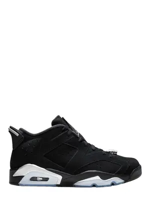 JORDAN Air 6 Retro Low Sneakers - Black