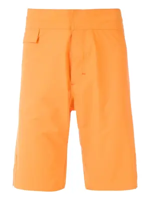AMIR SLAMA Plain Swim Shorts - Orange