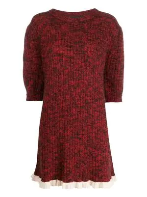 CASHMERE IN LOVE Cashmere In Love Ribbed Petra Sweater Dress