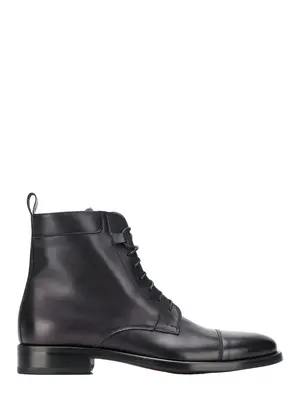 SCAROSSO Totò Nero Ankle Boots - Black