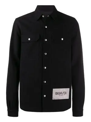 RICK OWENS Logo Patch Shirt
