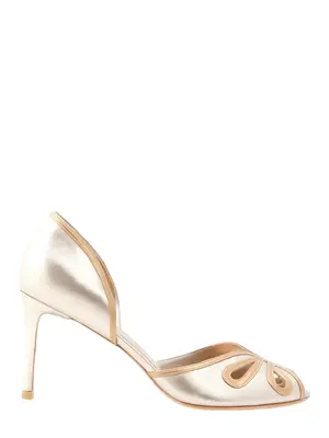 STUDIO CHOFAKIAN Dancing House 75mm Pumps - Metallic