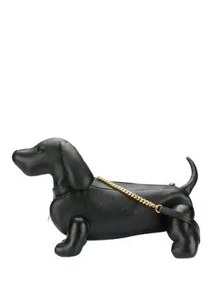Thom Browne Mini Hector Chain Bag - Black