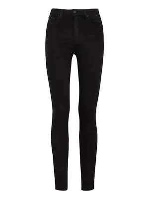Paige Margot Ultra-skinny High-rise Jeans - Black
