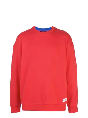 MOSTLY HEARD RARELY SEEN Fanatic Crew Neck Sweatshirt - Red