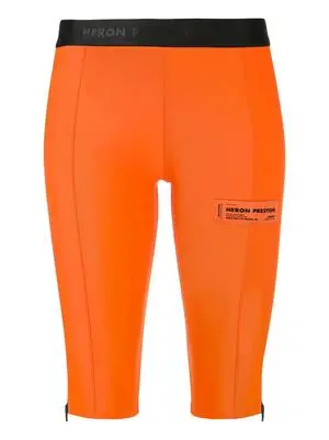 Heron Preston Cycling Shorts - Orange