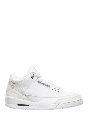 JORDAN Air 3 Retro Pure Money Sneakers - White