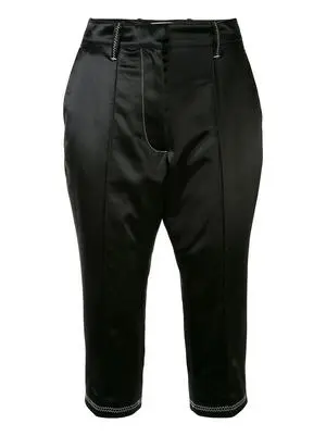 MARINE SERRE Tailored Cropped Trousers