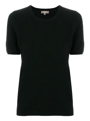 N.peal Round Neck T-shirt - Black