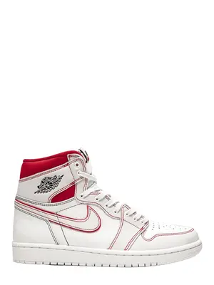 JORDAN Air 1 Retro Hi Og Phantom Sneakers - White