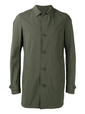 Herno Buttoned Short Coat - Green