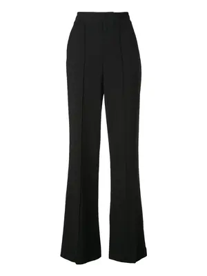Alice + Olivia Dylan Wide-leg Trousers - Black
