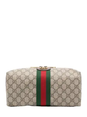 Gucci Ophidia Gg Wash Bag - Neutrals