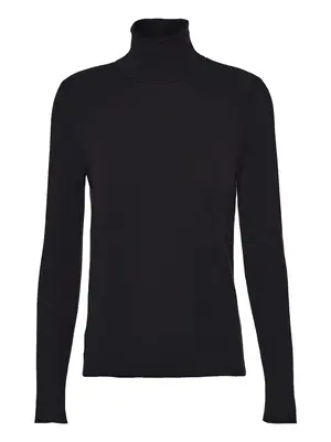 PRADA Prada Cashmere-Silk Roll-Neck Jumper