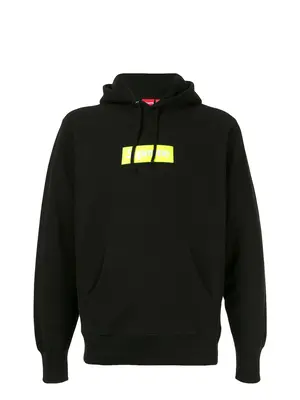 Supreme Box Logo Hooded Sweatshirt - Black