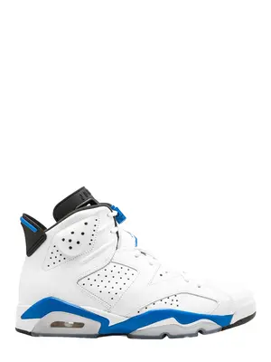JORDAN Air 6 Retro Sport Blue Sneakers White