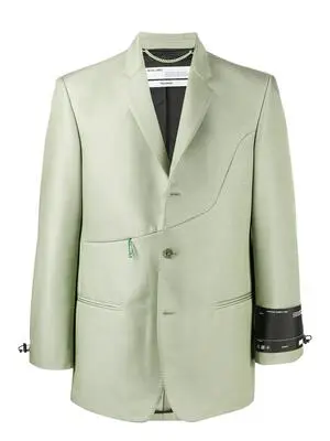 Off-White Contour Blazer - Green