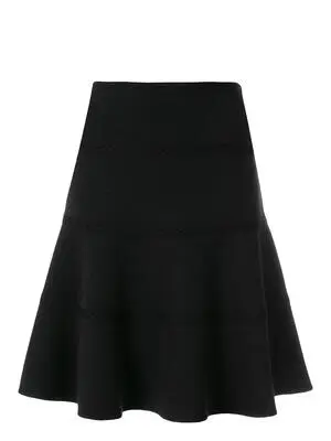 ALAÏA Lace Detail Skirt