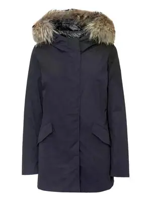 Woolrich Padded Parka Coat - Blue