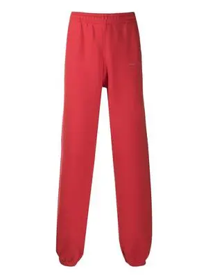 Off-White Logo Jogging Trousers - Red