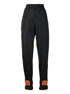 Off-White Ankle Strap Track Pants - Black