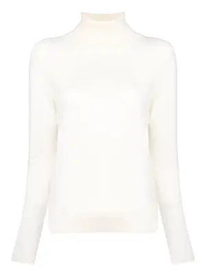 N.peal Roll Neck Jumper - Neutrals