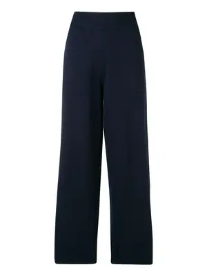 BARRIE Flared Track Pants - Blue