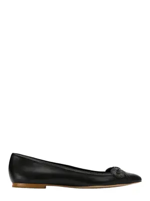 STUDIO CHOFAKIAN Sarah Chofakian Leather Ballerinas