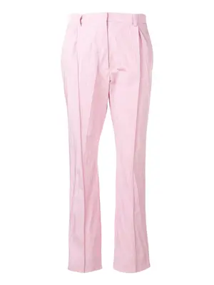 VALENTINO Valentino Garavani Pleated Cropped Trousers