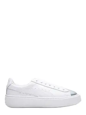 PUMA Suede Platform Sneakers - White