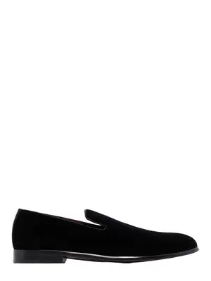 Dolce & Gabbana Velvet Loafers - Black