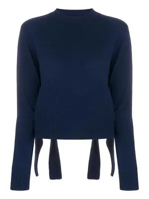 Cashmere In Love Stella Cropped Jumper - Blue