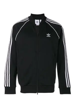 Adidas Zip Front Track Jacket - Black