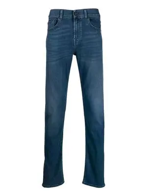 7 For All Mankind Slimmy Tapered Jeans - Blue