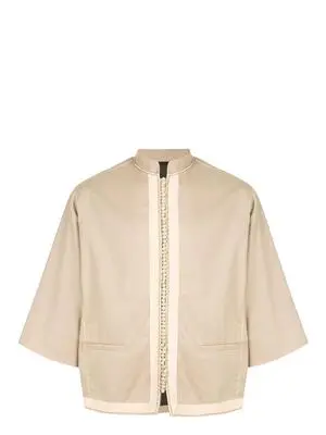 HAIDER ACKERMANN Chinese Styled-shirt - Brown