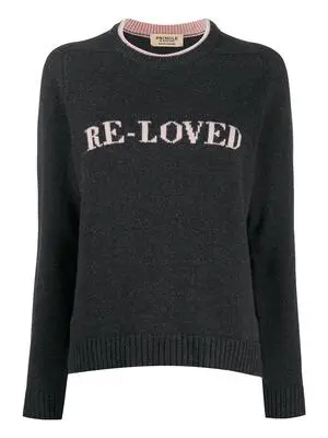 Pringle Of Scotland Re-Loved Recycled Jumper Grey
