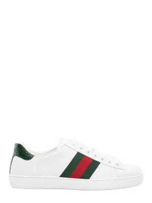 Gucci Gucci Ace Leather Sneakers White-0