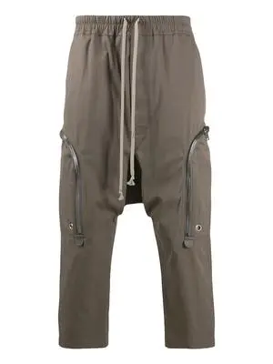 Rick Owens Drop Crotch Trousers - Grey