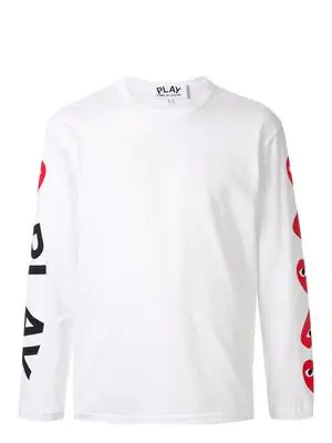 PLAY COMME DES GARCON Almond-eye Long-sleeved T-shirt