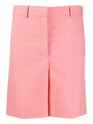 Stella McCartney High-waisted Tailored Shorts - Pink